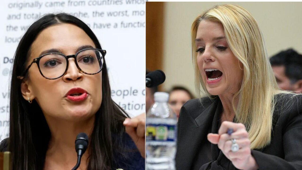 BREAKING: Alexandria Ocasio-Cortez Demands Pam Bondi “Resign or Be ...
